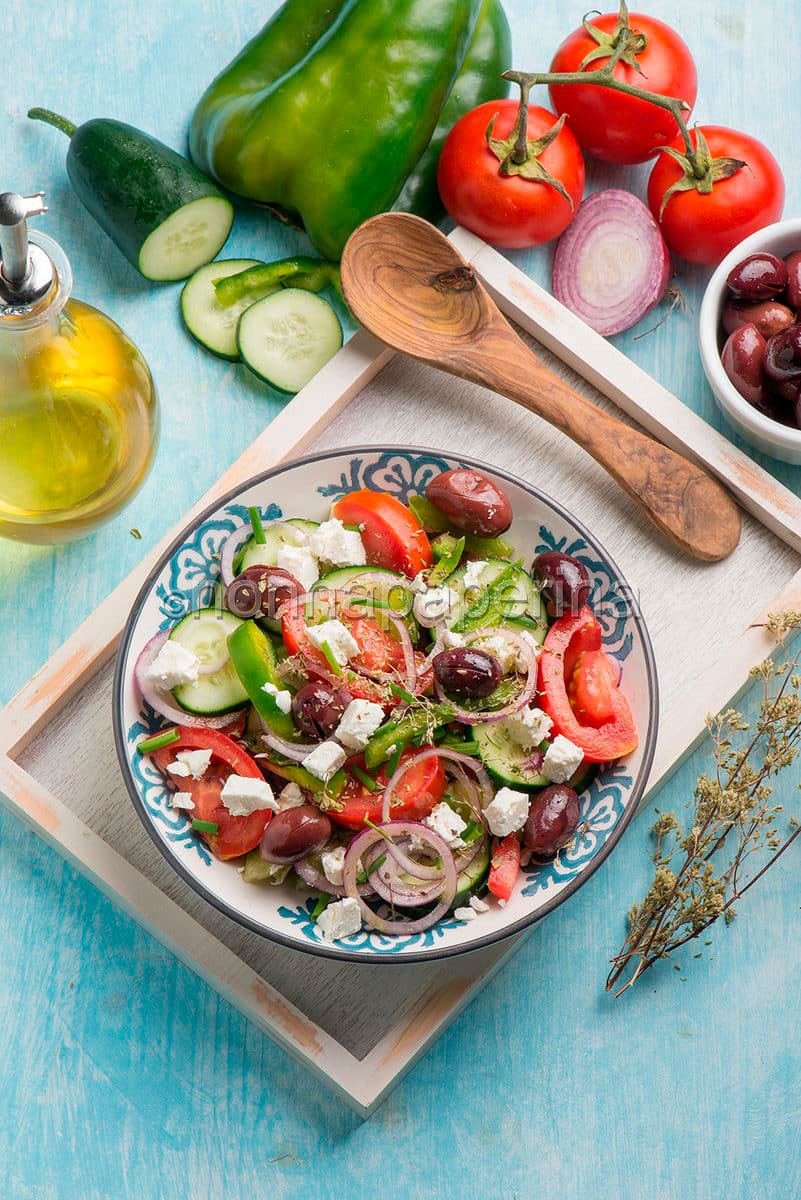Insalata greca - Horiatiki , da provare assolutamente | Nonnapaperina